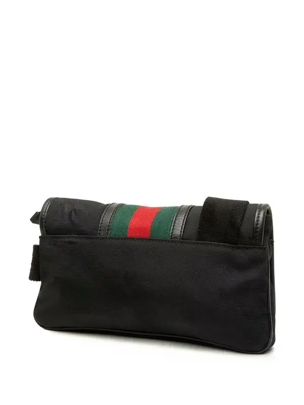 Gucci 2000-2015 Nylon Interlocking G Web Belt Bag