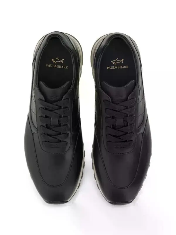 Paul & Shark Soleo Leather Sneakers