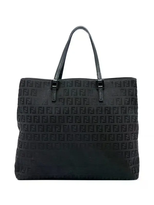 Fendi 2000-2010 Zucchino Canvas Tote Bag