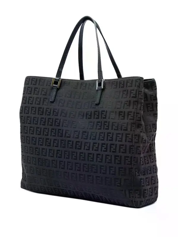 Fendi 2000-2010 Zucchino Canvas Tote Bag