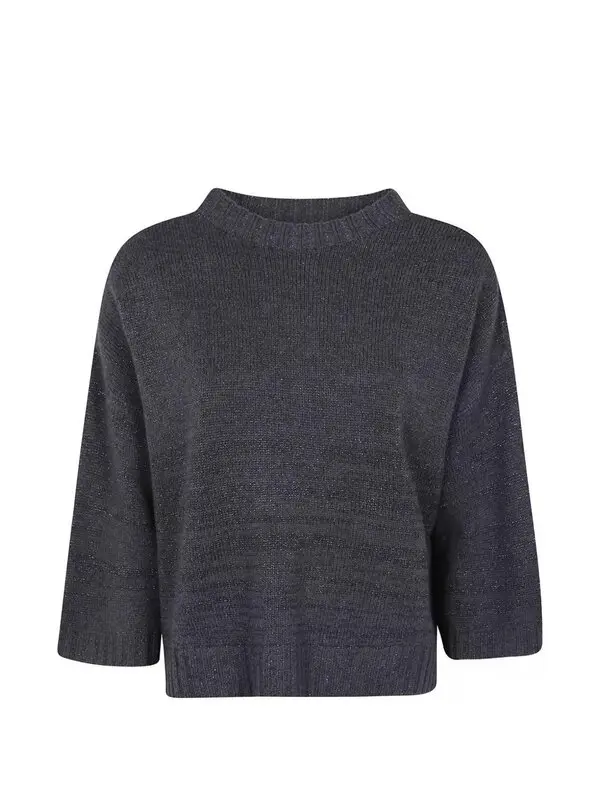 Fabiana Filippi Metallic-thread Wool Sweater