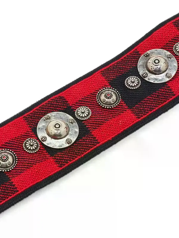 Dior Saddle Studded Shoulder Bag Strap - Red