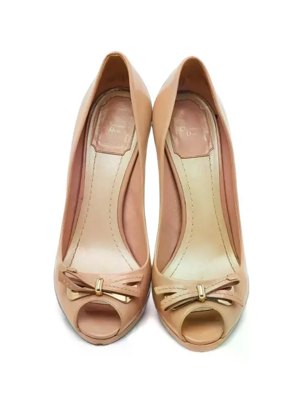 Dior Bow Platform Pumps