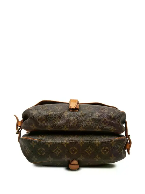 LOUIS VUITTON 1992 Monogram Saumur 30 Crossbody Bag
