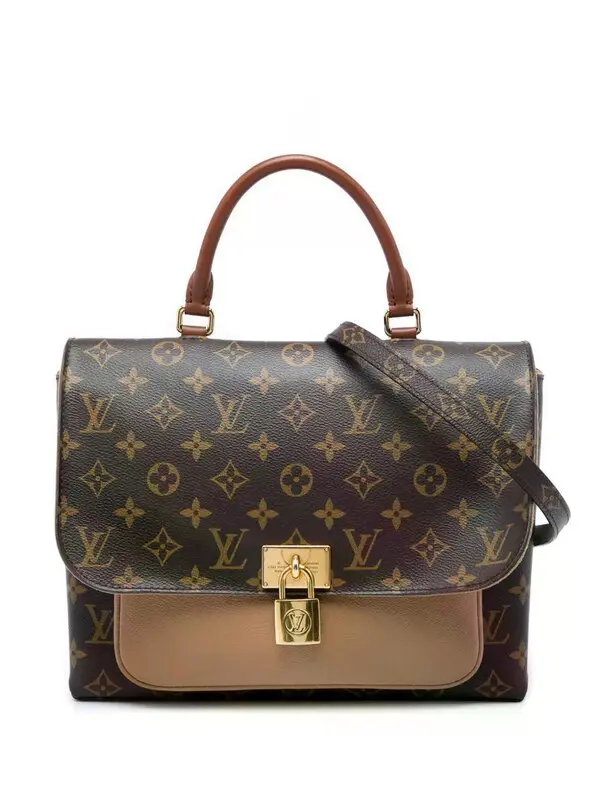 LOUIS VUITTON 2018 Monogram Marignan Satchel