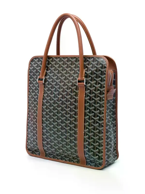 Goyard 2018 Goyardine Bourgogne Tote Bag - Black