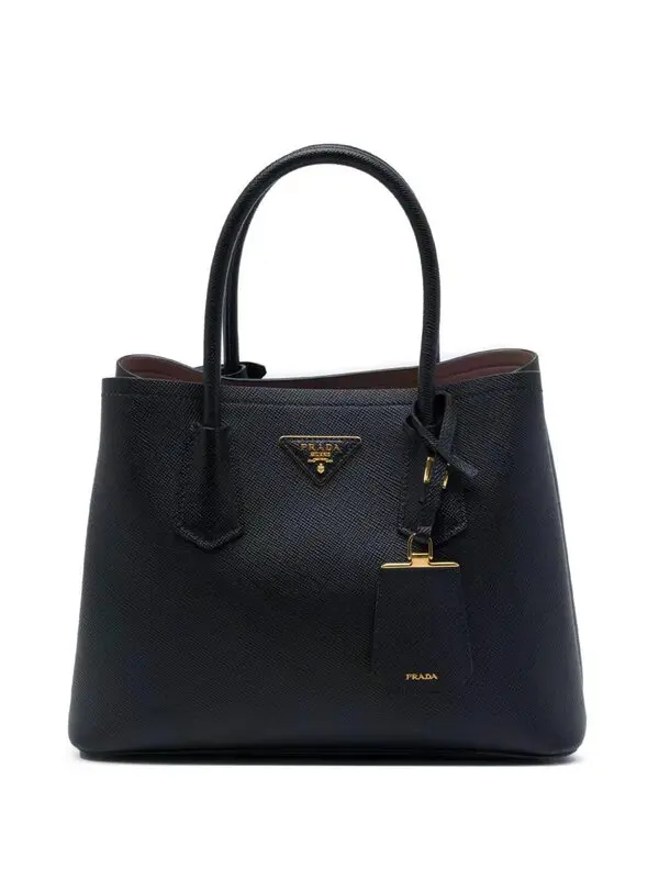 Prada 2010-2026 Small Saffiano Cuir Double Satchel