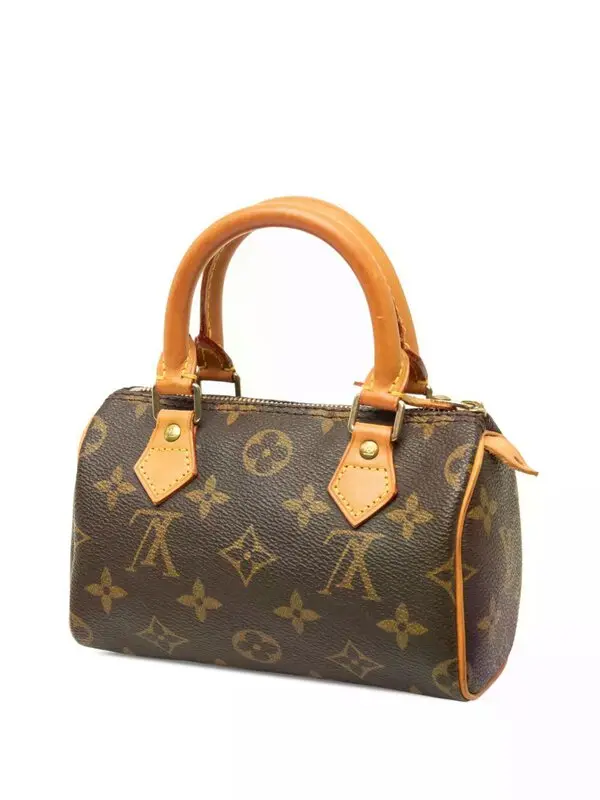 LOUIS VUITTON 2001 Monogram Mini Speedy Hl Satchel