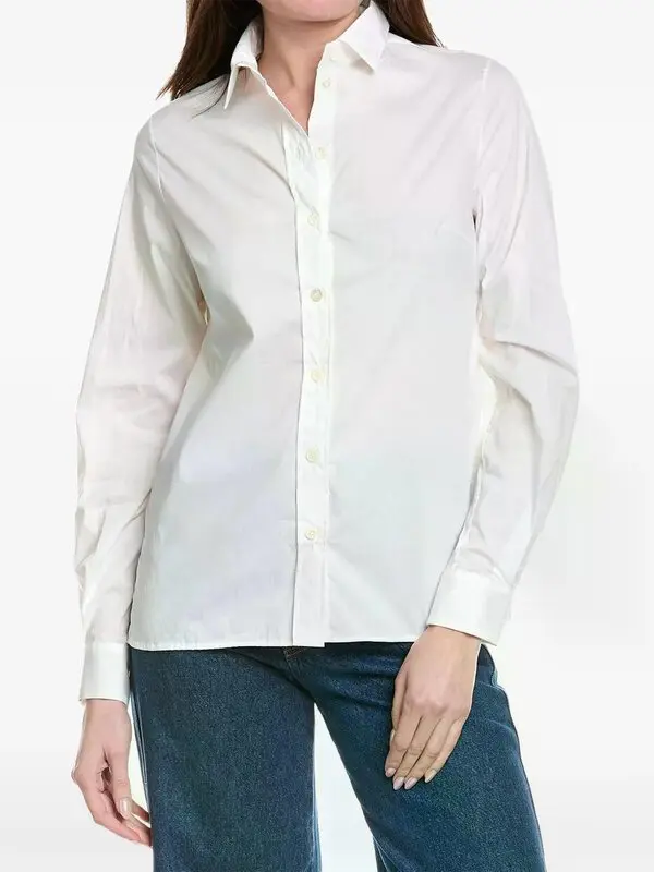 Eleventy Button-up Pointed-collar Shirt