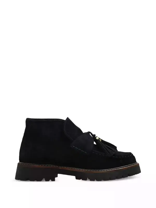 POSA Aosta Tassel Ankle Boots