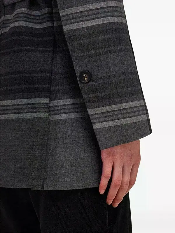 FERRAGAMO Plaid-pattern Belted Jacket