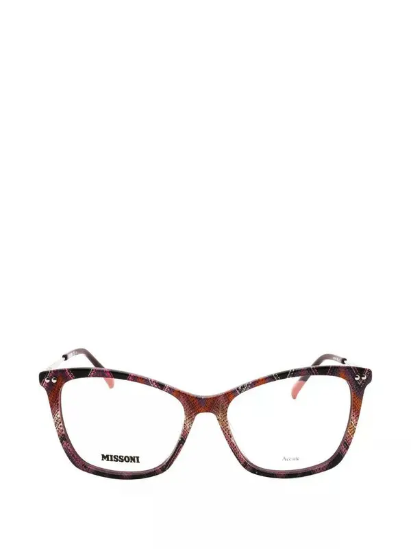 Missoni Zigzag-print Cat-eye Glasses