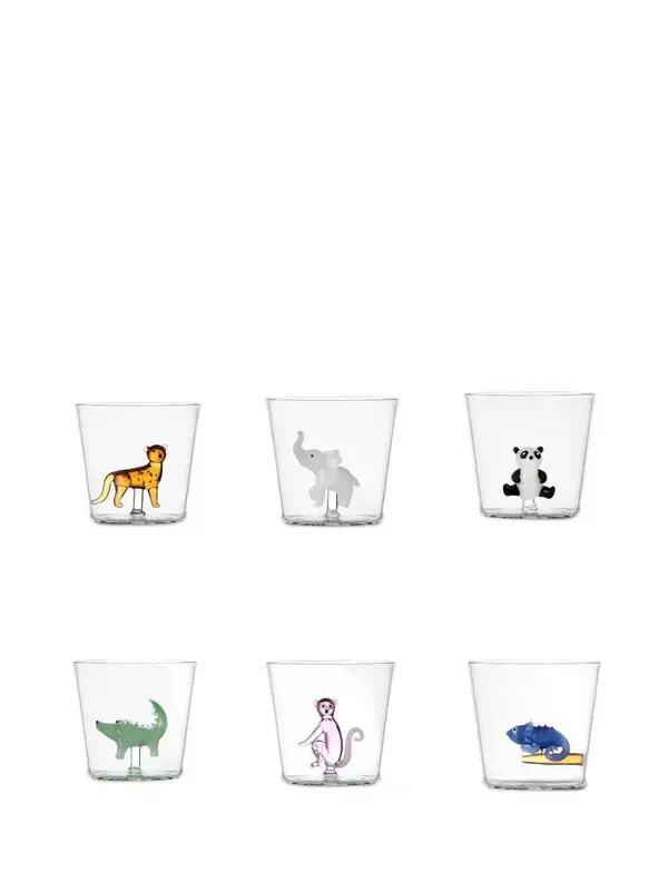 ICHENDORF MILANO Savannah Animal-detail Glasses - Neutrals
