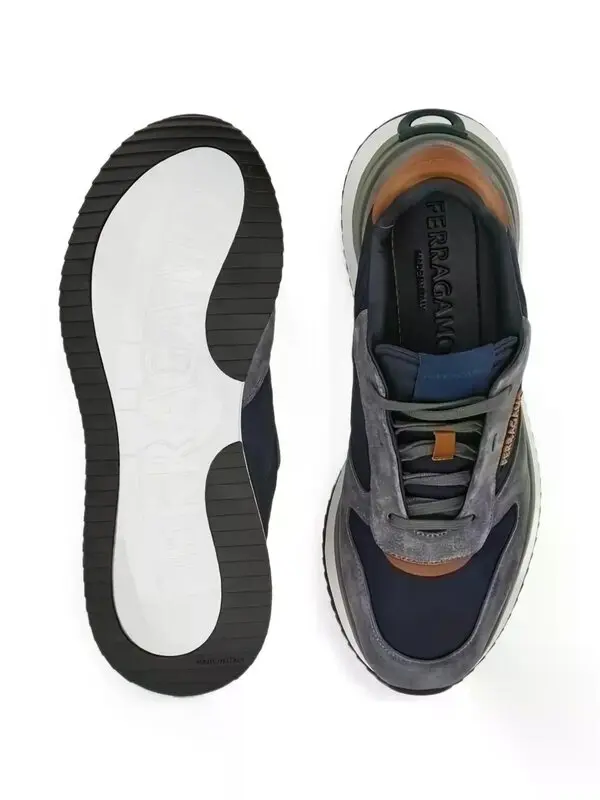 FERRAGAMO Mixed-material Sneakers