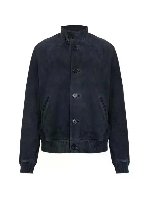 Zadig&Voltaire Lonni Suede Jacket - Blue
