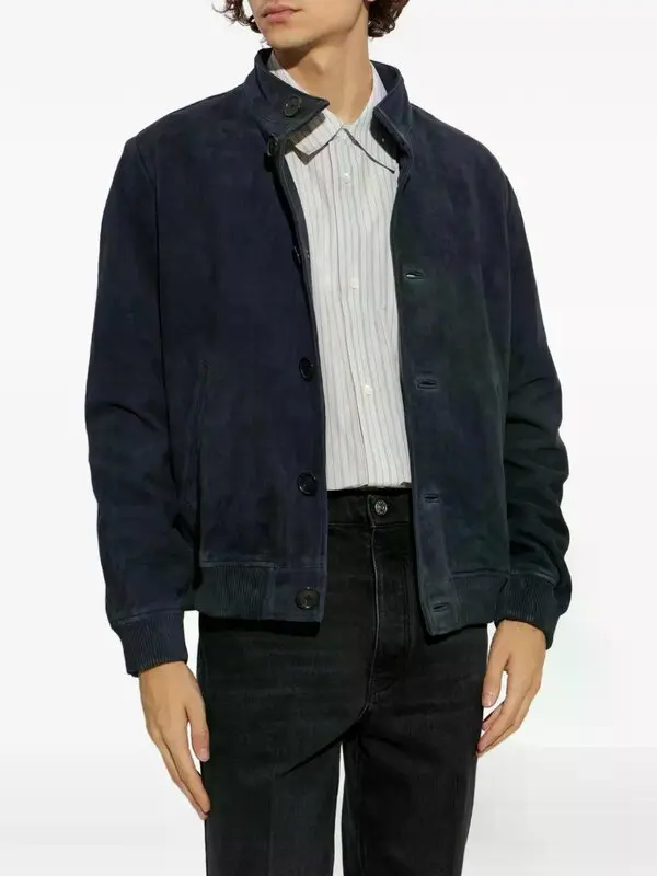 Zadig&Voltaire Lonni Suede Jacket - Blue
