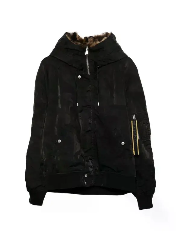 Fendi Fur-trim Padded Jacket