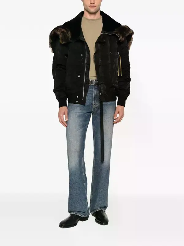 Fendi Fur-trim Padded Jacket