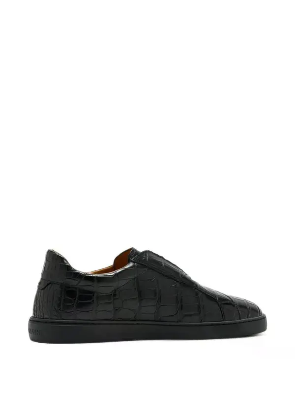 Magnanni Nitro Alligator-effect Slip-on Sneakers