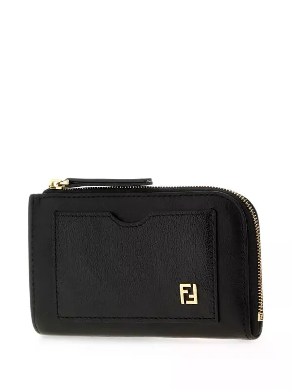 Fendi Logo-plaque Card Case Pouch