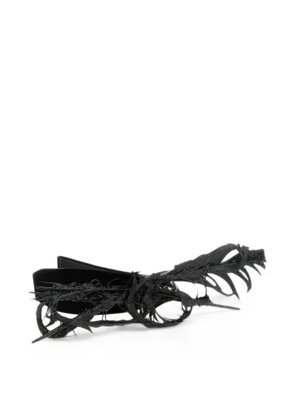 Comme Des Garçons X Hizume Sculptural Deconstructed Headband