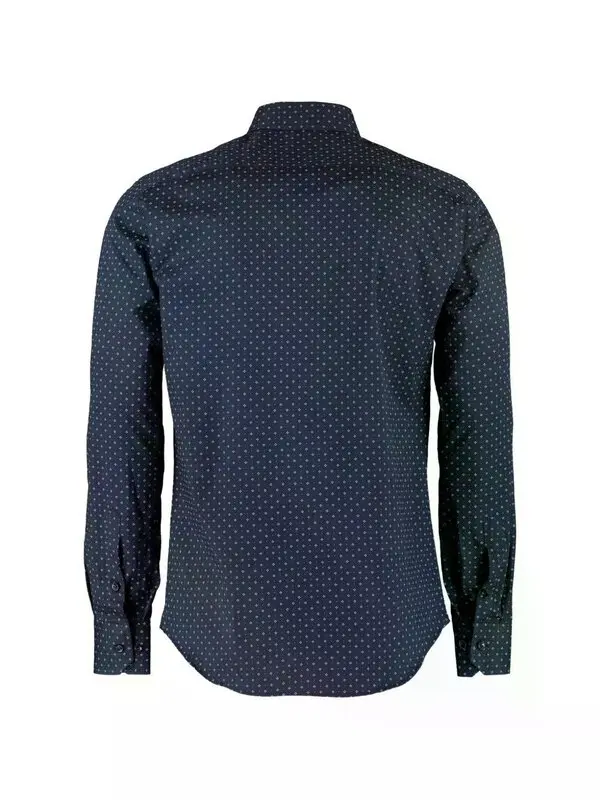 THE (ALPHABET) Printed Cotton Shirt