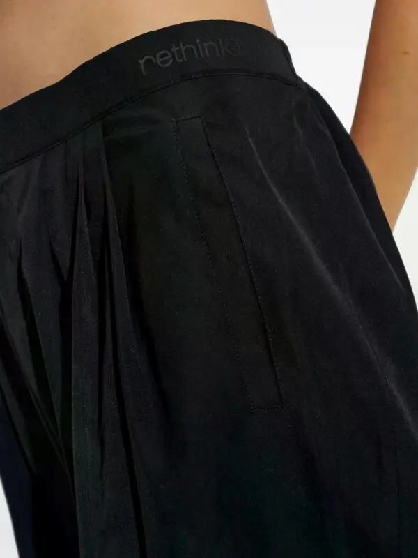 RETHINKIT STUDIOS Pleated Straight-leg Trousers