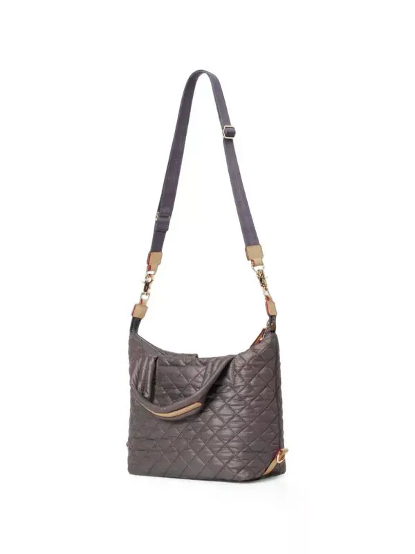 Mz Wallace Small Sutton Deluxe Quilted Tote Bag - Grey