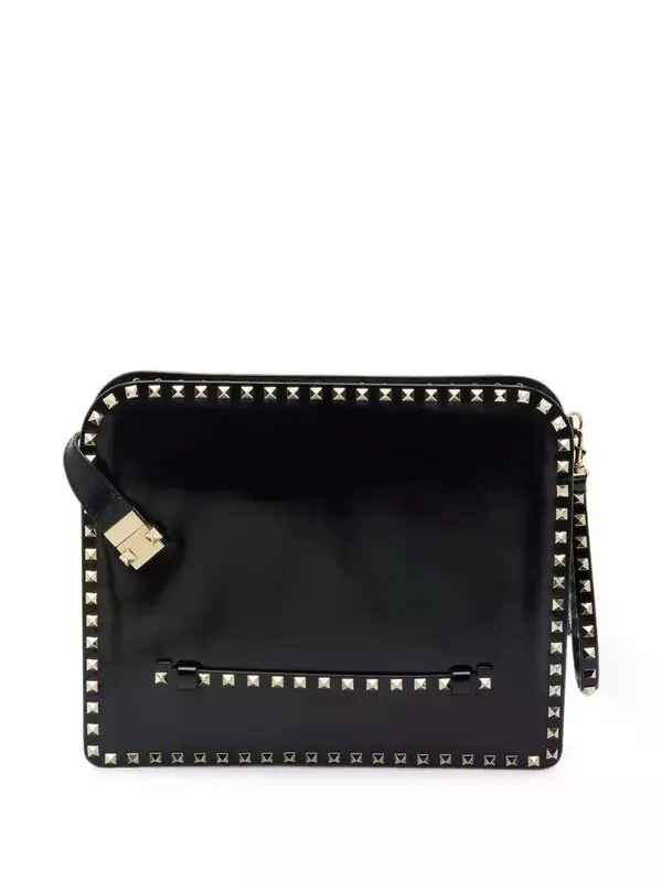 Valentino Garavani Rockstud Pouch Clutch Bag