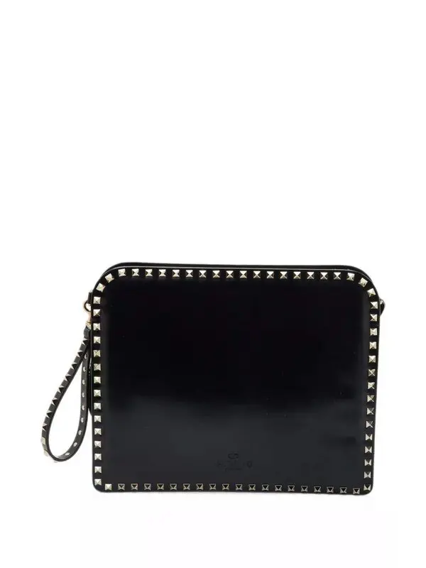 Valentino Garavani Rockstud Pouch Clutch Bag