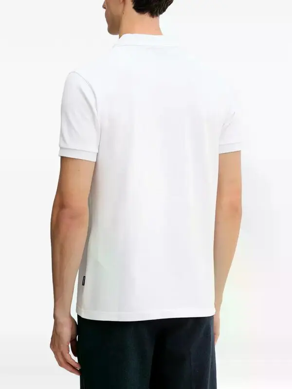 LINDBERGH Embroidered-logo Polo Shirt