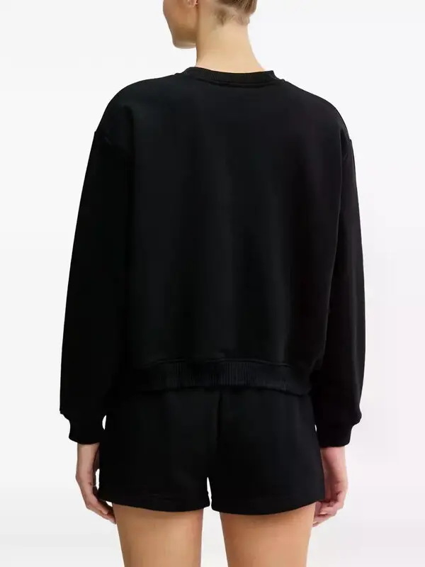 LA MANIA Brodie Logo-embroidered Sweatshirt
