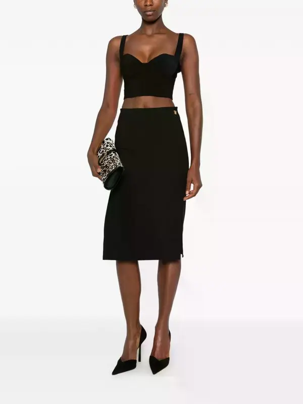 Elisabetta Franchi Skirt Made Of Technical Fabric