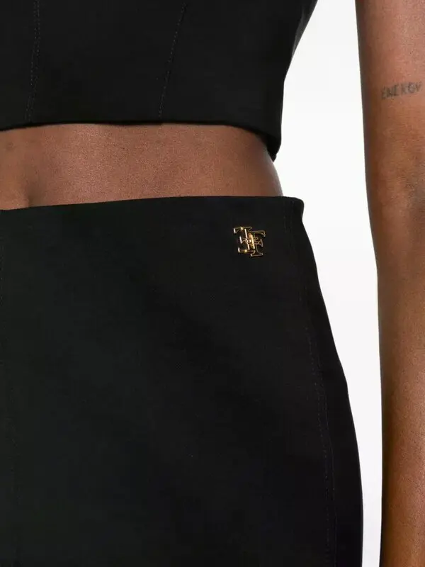 Elisabetta Franchi Skirt Made Of Technical Fabric