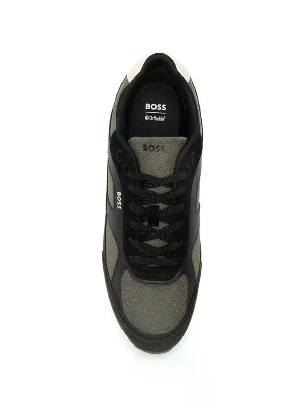 BOSS Panelled Low-top Sneakers