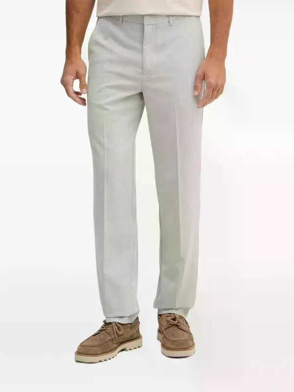 Lindbergh Pressed-crease Tailored Trousers