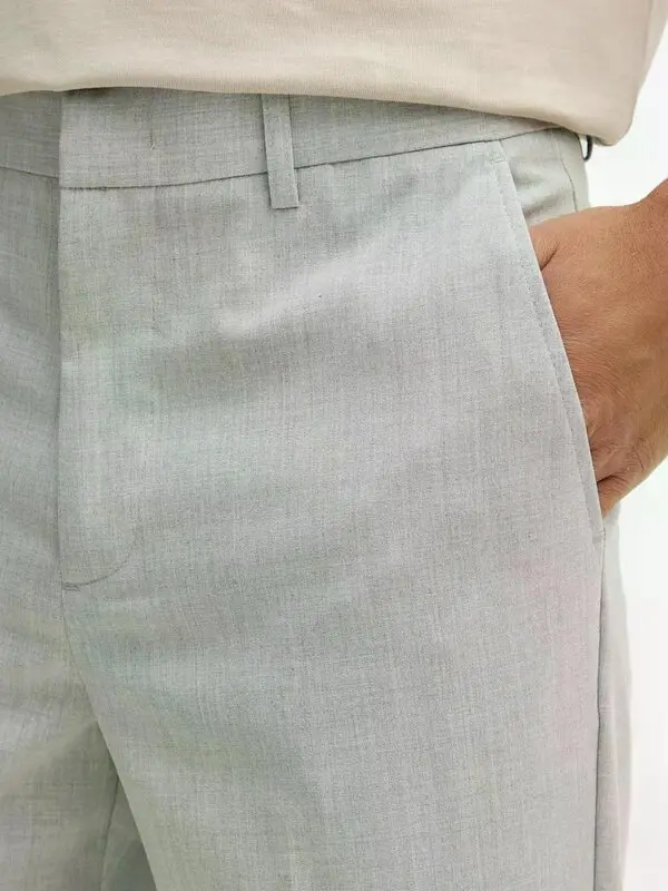 Lindbergh Pressed-crease Tailored Trousers