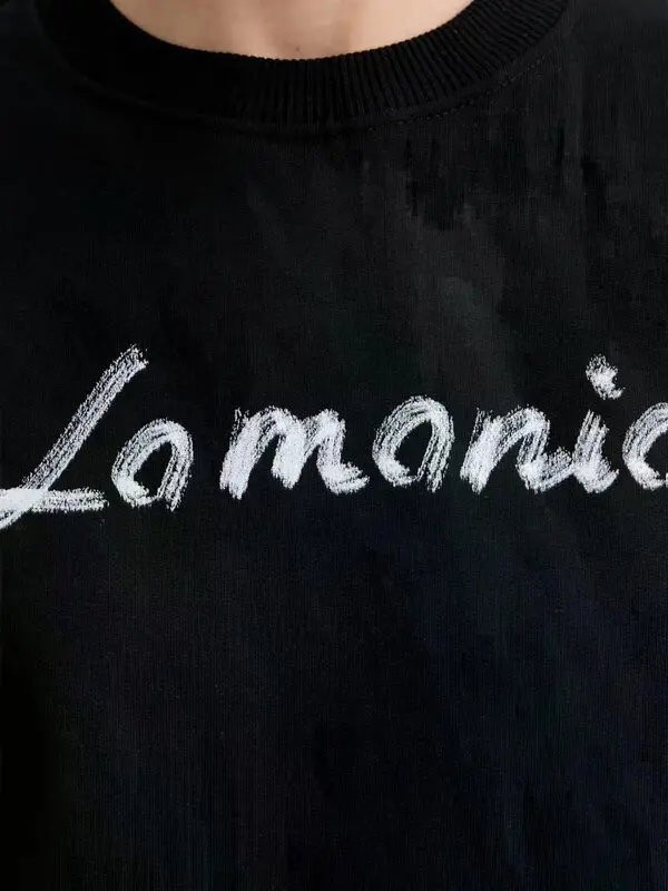 LA MANIA Fiora Logo-print Sweatshirt