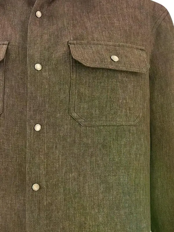 Paul & Shark Linen Chest-pocket Overshirt