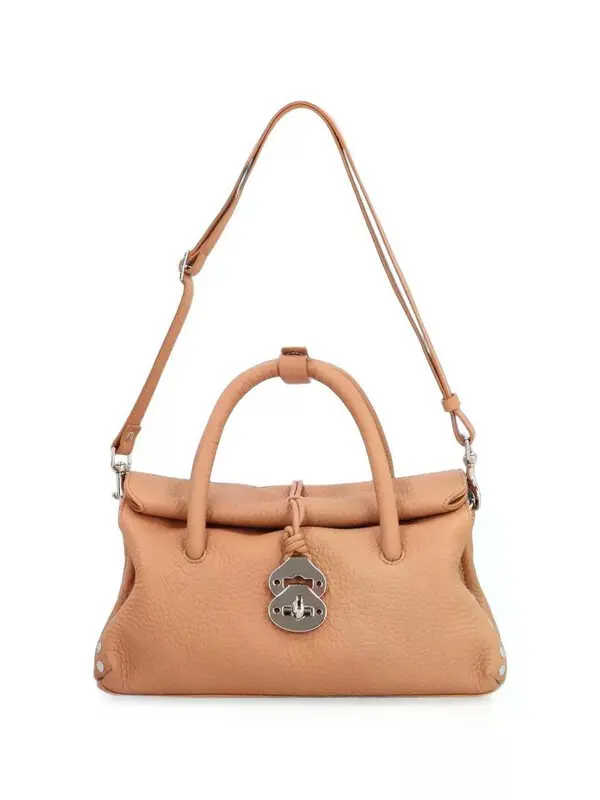 ZANELLATO Small Dotta Leather Tote Bag