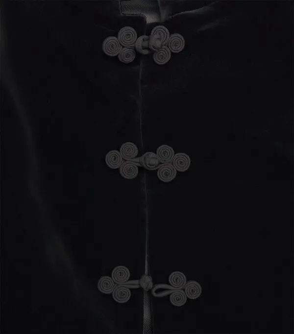 RÓHE Velvet Pankou-closure Jacket