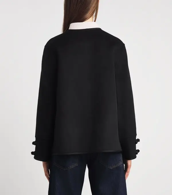 RÓHE Double-faced Wool Pankou-closure Jacket