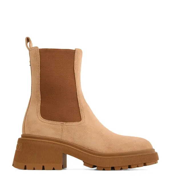 JIMMY CHOO Tamia 70 Suede Chelsea Boots