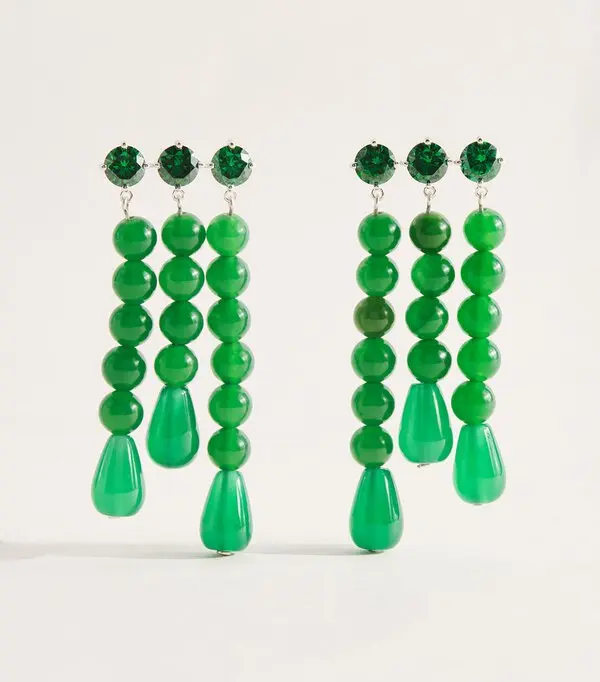 Completedworks Plated Weeping Willow Drop Earrings - Silver