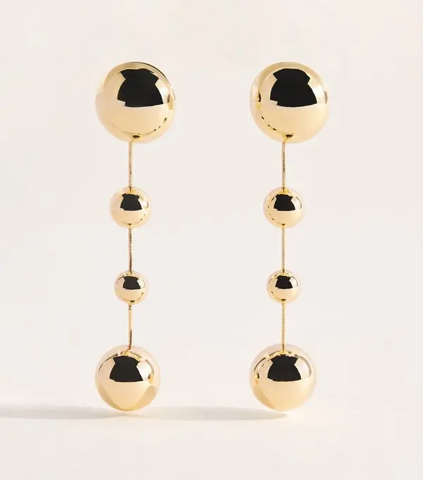Carolina Herrera Sphere Drop Earrings