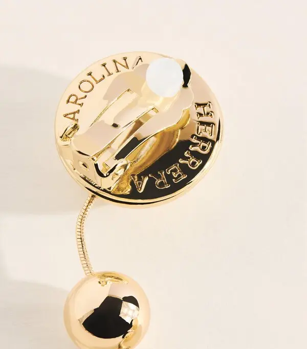 Carolina Herrera Sphere Drop Earrings