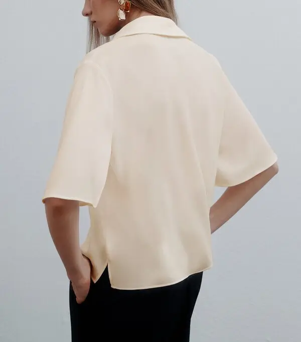 Marella Satin Polo Shirt