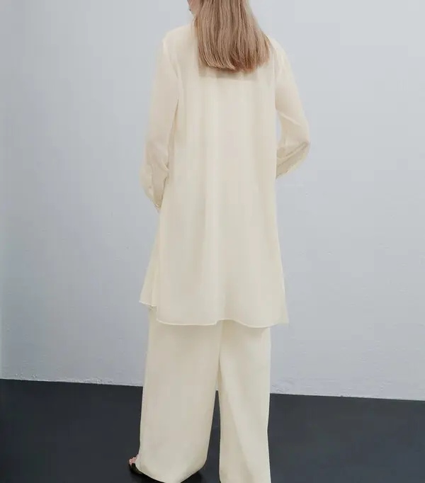 Marella Long Georgette Shirt