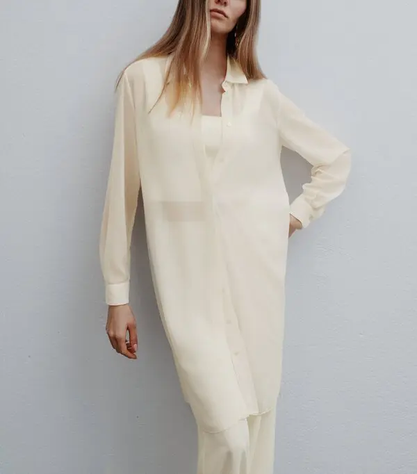 Marella Long Georgette Shirt