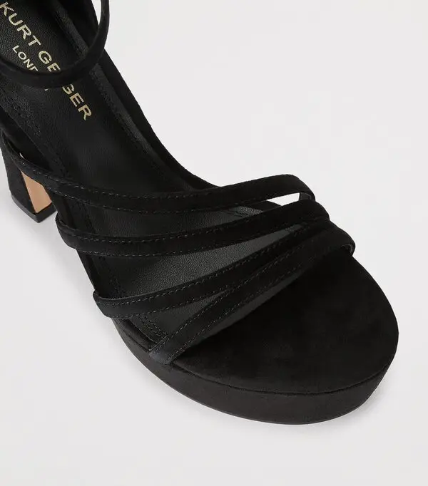 Kurt Geiger Suede Annabel Platform Sandals 130
